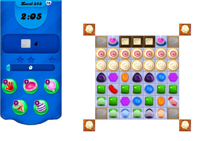 Level 353 (UCCS) | Candy Crush Saga Fanon Wiki | Fandom