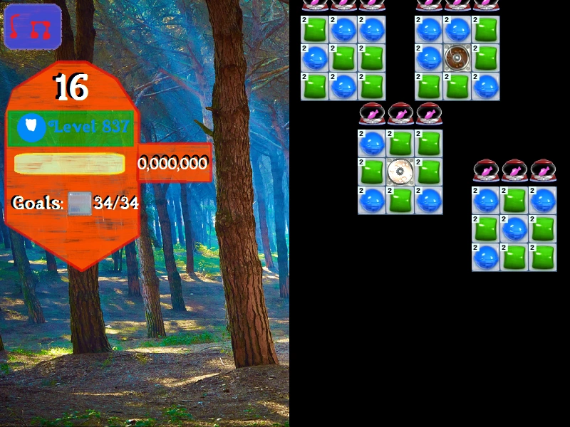 Level 837 (Super Saga) | Candy Crush Saga Fanon Wiki | Fandom