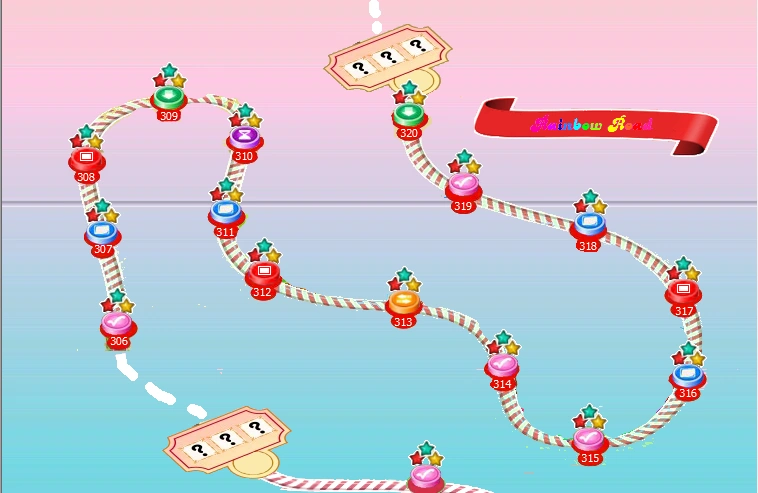 Rainbow Road (CC811) | Candy Crush Saga Fanon Wiki | Fandom
