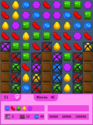 Level 51(CCCS) | Candy Crush Saga Fanon Wiki | Fandom