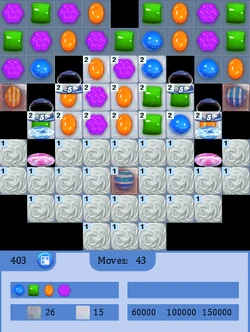 Level 403 (C437CCS) | Candy Crush Saga Fanon Wiki | Fandom