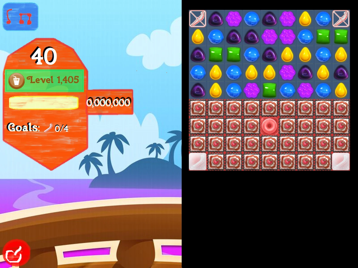 Level 1,405 (Ball Saga) | Candy Crush Saga Fanon Wiki | Fandom