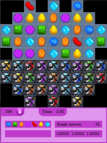 Level 284 (C437CCS) | Candy Crush Saga Fanon Wiki | Fandom