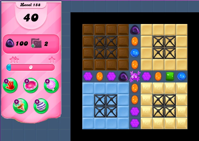 Level 158 (UCCS) | Candy Crush Saga Fanon Wiki | Fandom