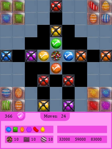 Level 366 (CFS) | Candy Crush Saga Fanon Wiki | Fandom