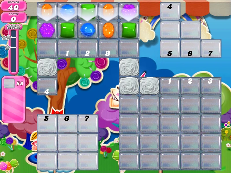 Level 43 (CCSM) | Candy Crush Saga Fanon Wiki | Fandom