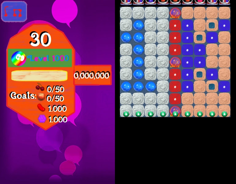 Level 1K (Super Saga)/Versions | Candy Crush Saga Fanon Wiki | Fandom