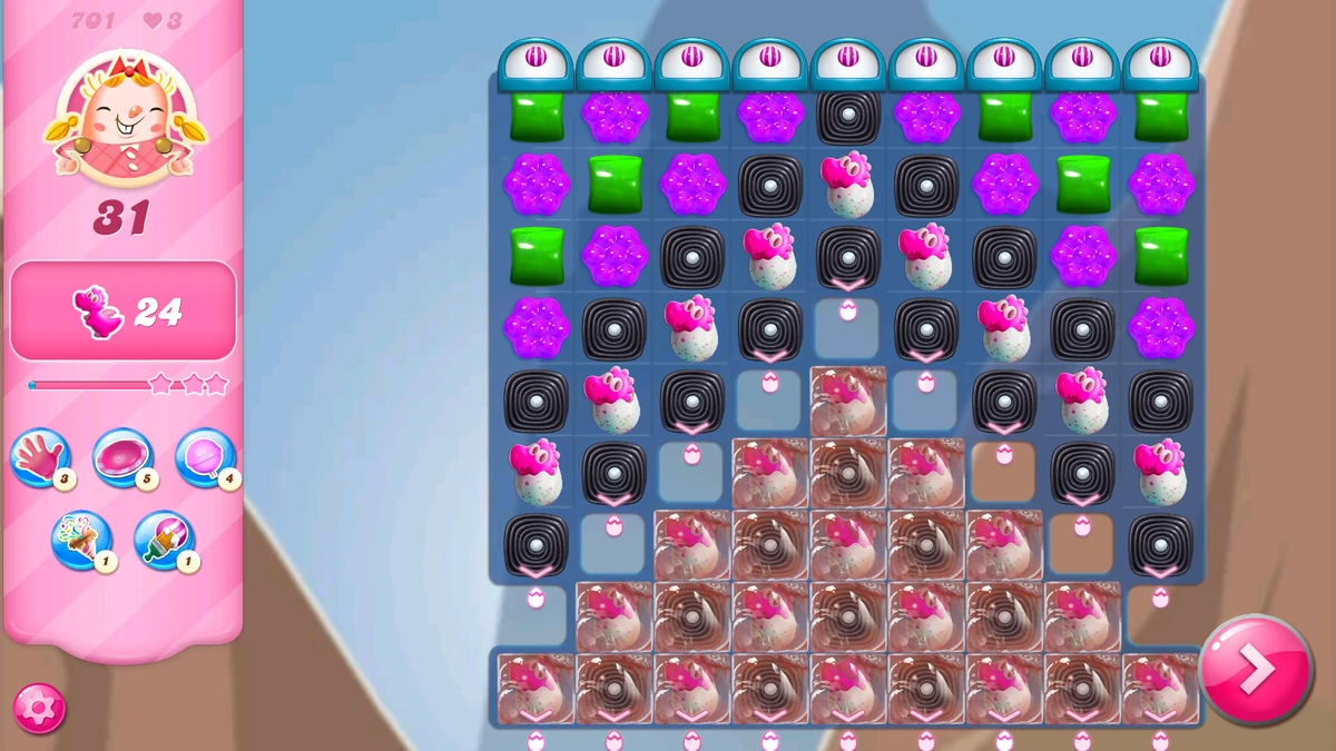 Level 701 | Candy Crush Saga Wiki | Fandom
