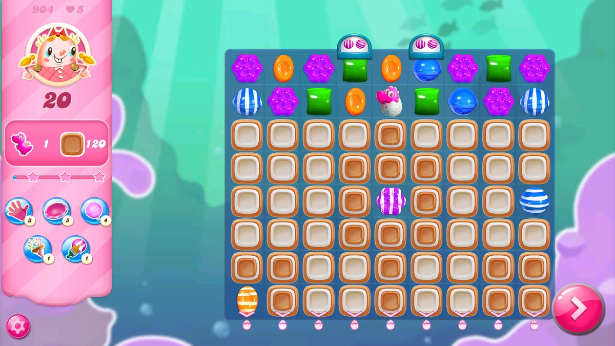 Level 904 | Candy Crush Saga Wiki | Fandom