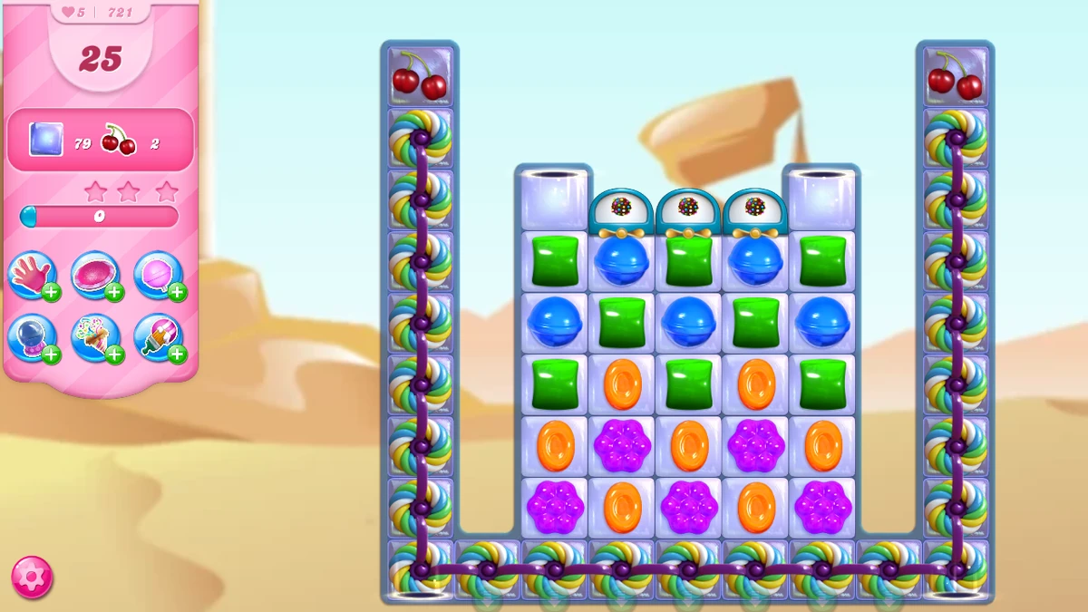 Level 721 | Candy Crush Saga Wiki | Fandom
