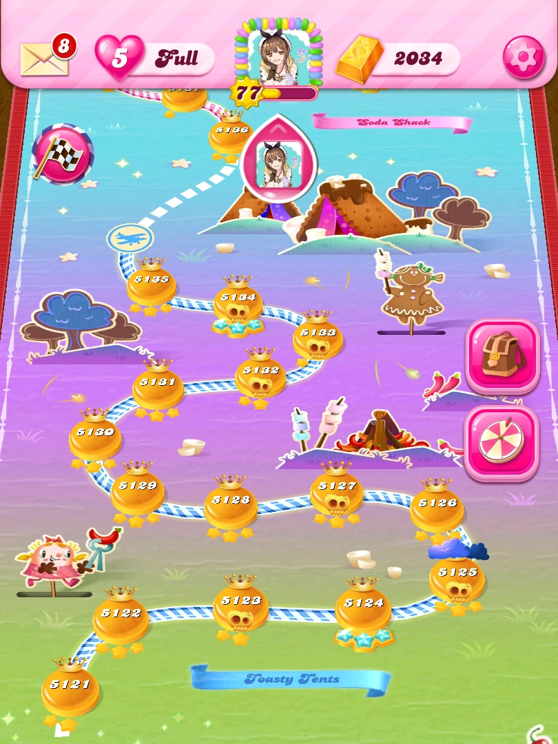 Toasty Tents | Candy Crush Saga Wiki | Fandom
