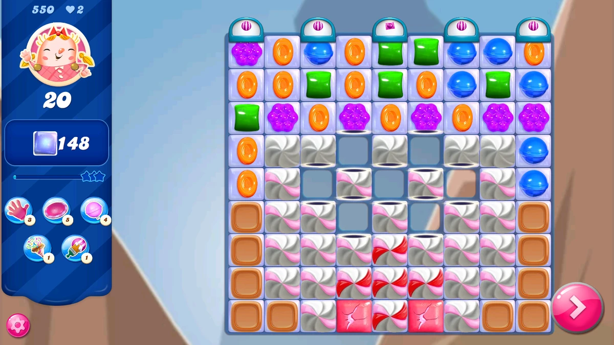 Level 550 | Candy Crush Saga Wiki | Fandom