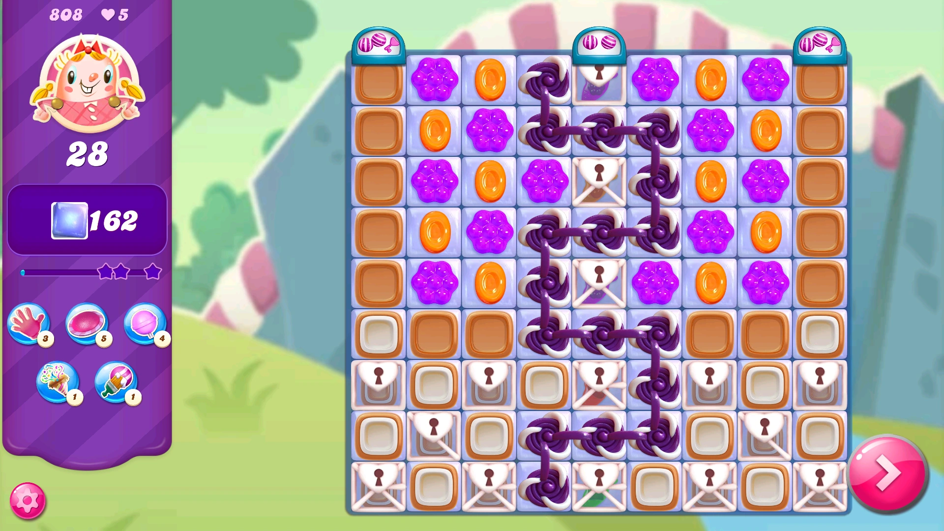 Level 808 | Candy Crush Saga Wiki | Fandom