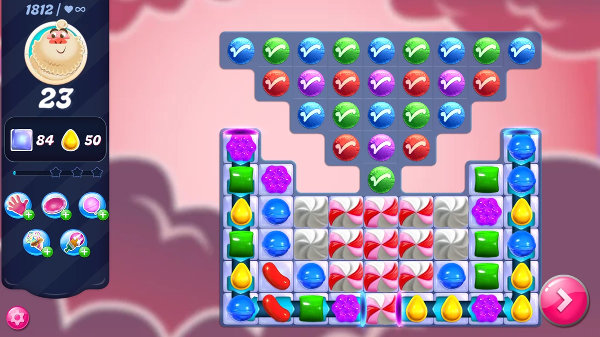 Level 1812 | Candy Crush Saga Wiki | Fandom