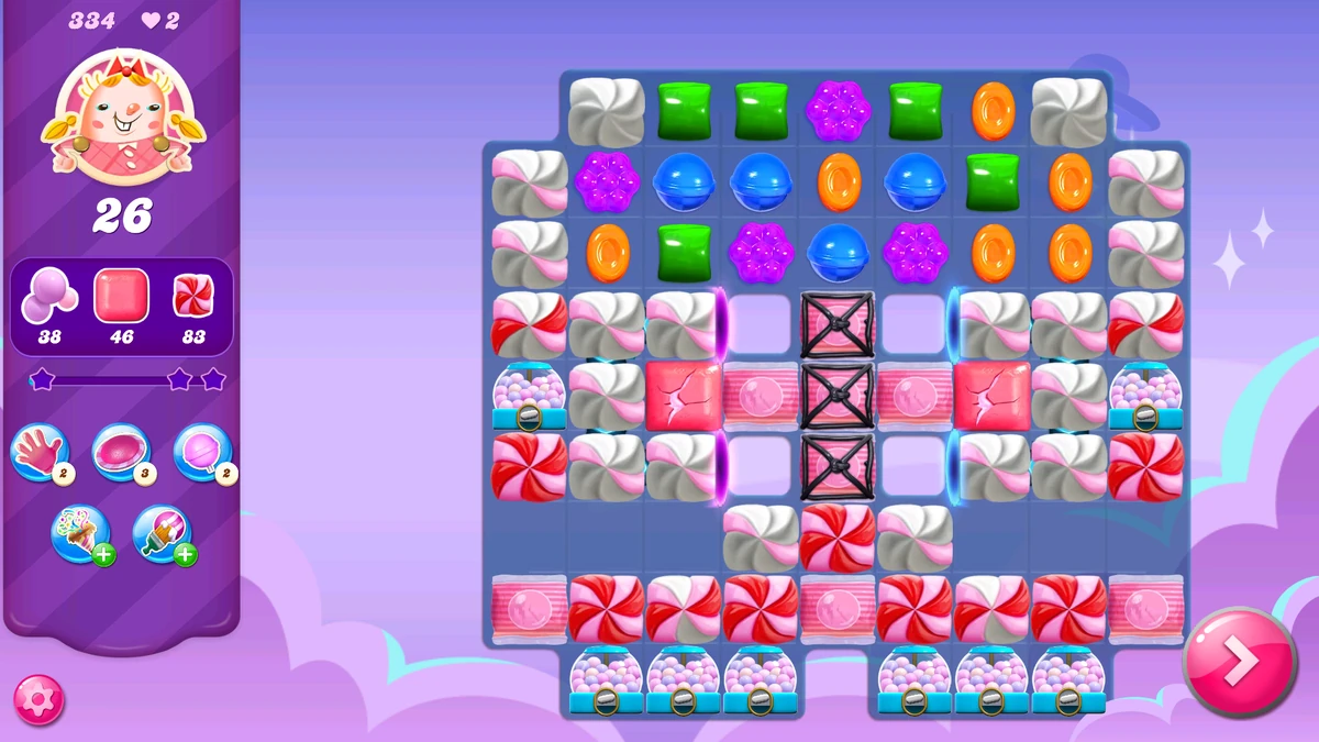 Level 334 | Candy Crush Saga Wiki | Fandom