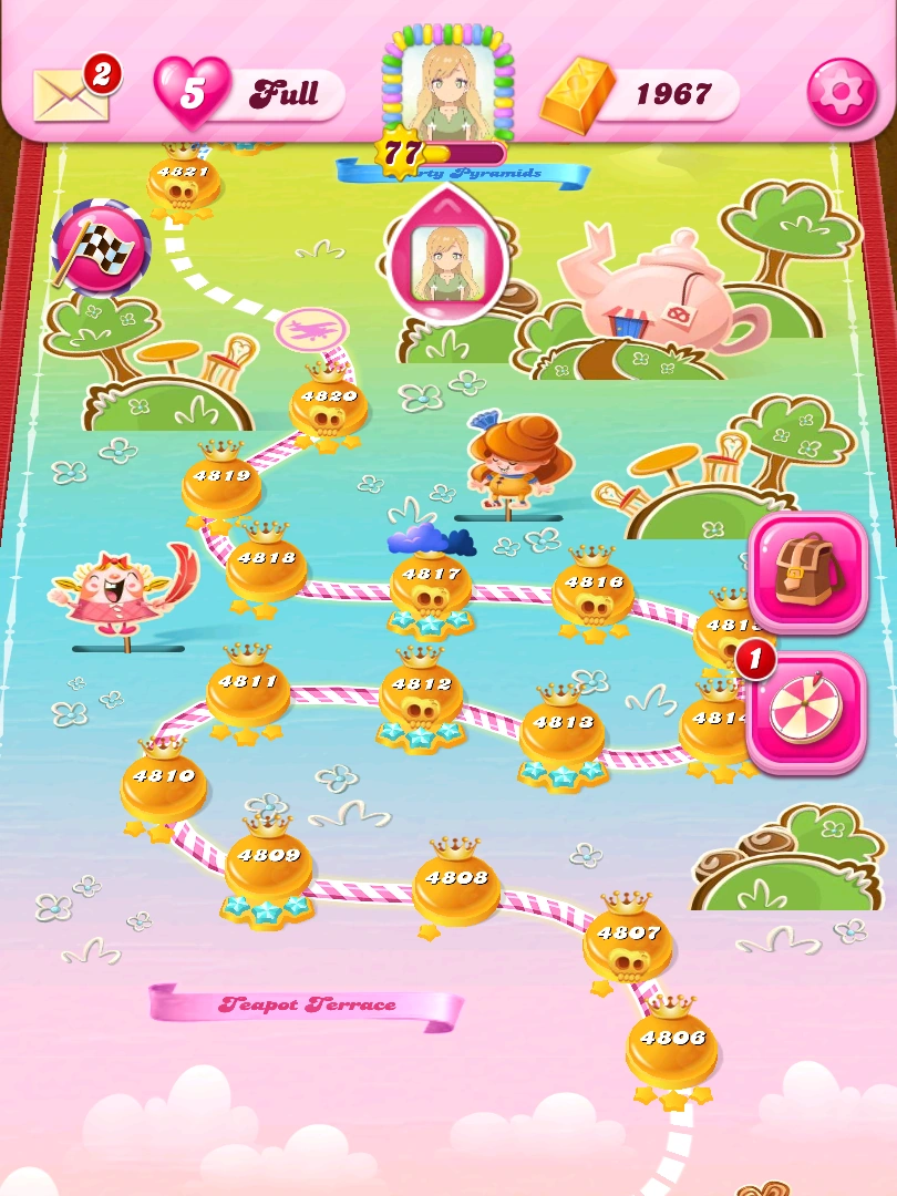 Teapot Terrace | Candy Crush Saga Wiki | Fandom