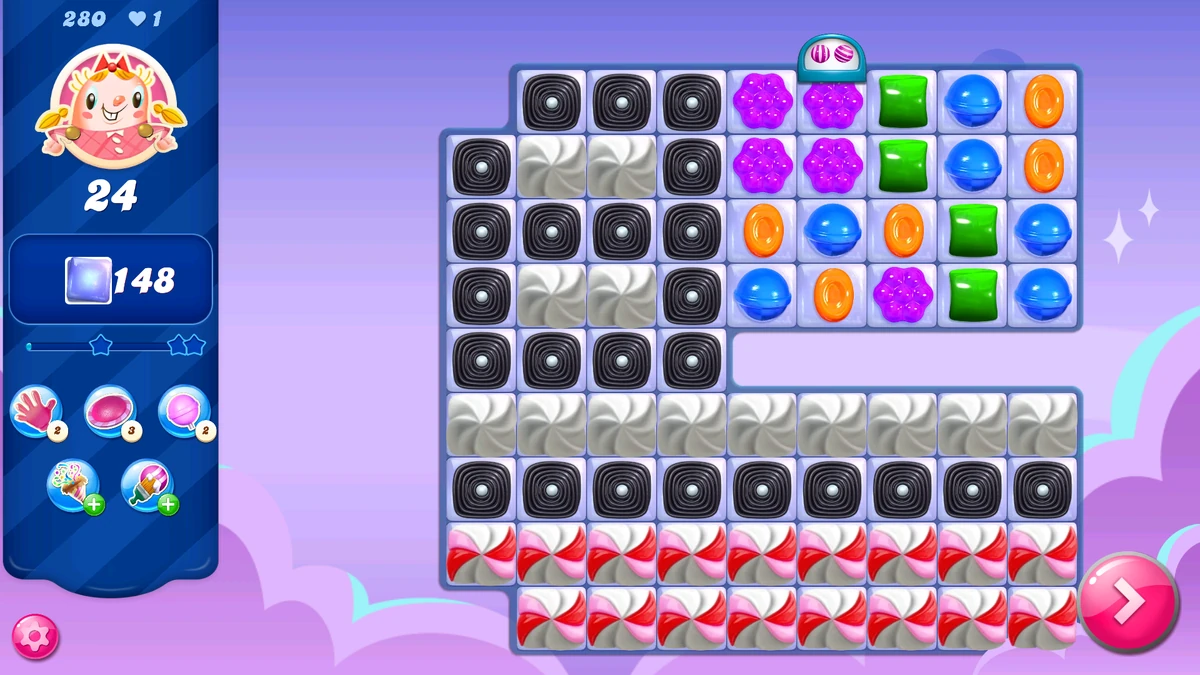 Level 280 | Candy Crush Saga Wiki | Fandom