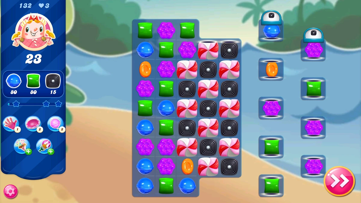 Level 132 | Candy Crush Saga Wiki | Fandom