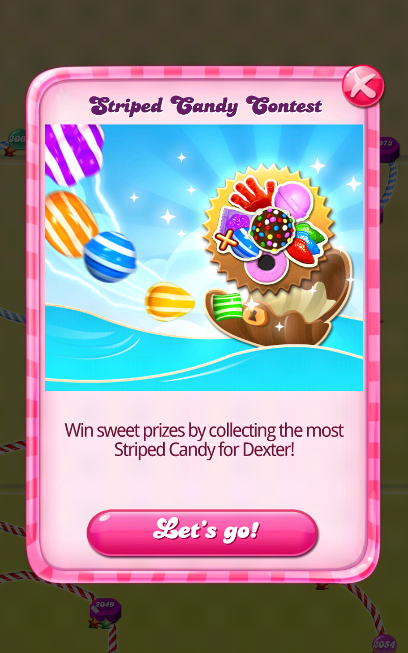 Striped Candy Contest | Candy Crush Saga Wiki | Fandom