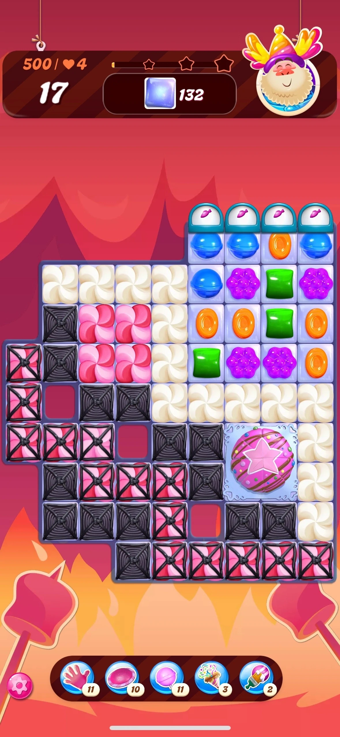Level 500 | Candy Crush Saga Wiki | Fandom
