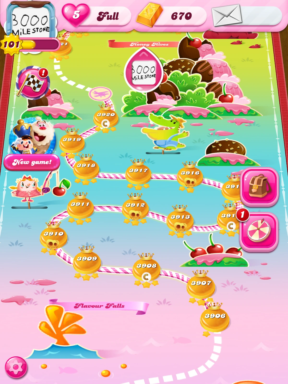 Flavour Falls | Candy Crush Saga Wiki | Fandom