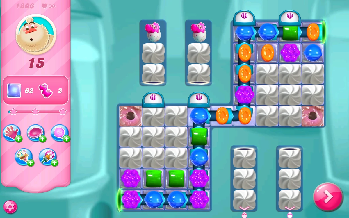 Level 1806 | Candy Crush Saga Wiki | Fandom