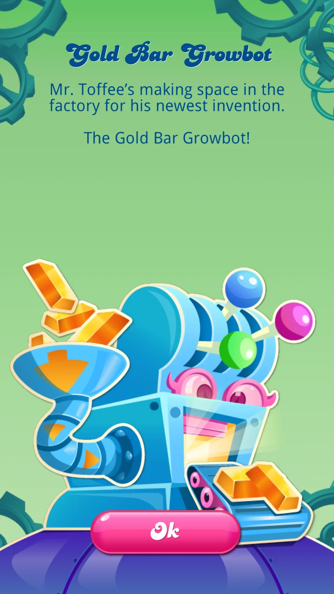 Gold Bar Growbot | Candy Crush Saga Wiki | Fandom