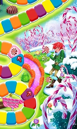 Candyland Candy Cane Forest