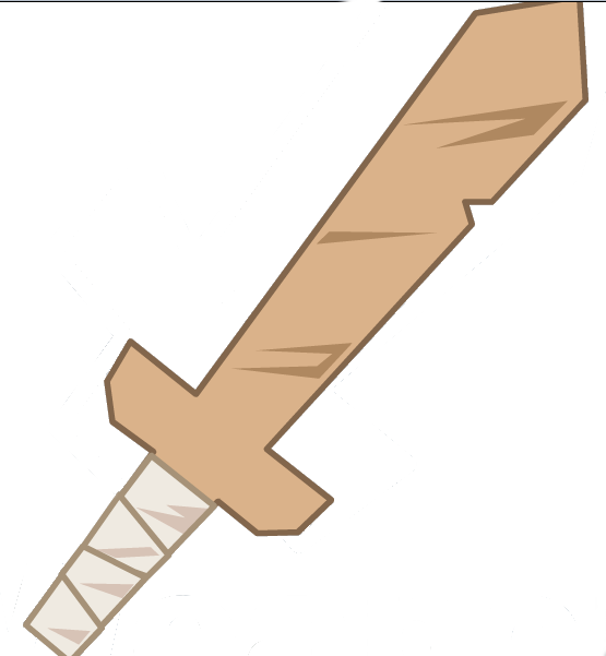 2 Handed Cardboard Sword | Candy SugarKingdom Wiki | Fandom