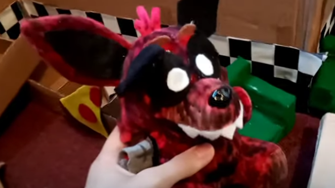 Phantom Foxy Reboot Candy Cat Plush Productions Wiki Fandom