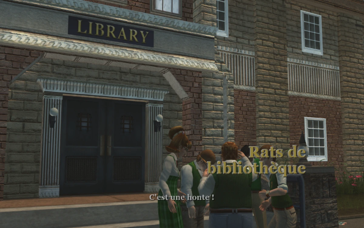 "Rats de bibliothèque" | Bully Wiki | Fandom