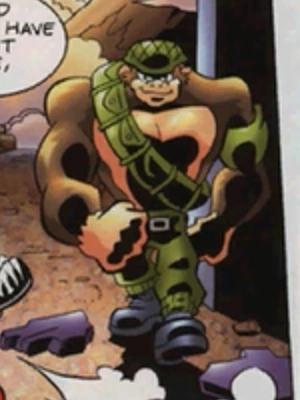 Sergeant Simian | Canku the Cruel CtC Wikia | Fandom