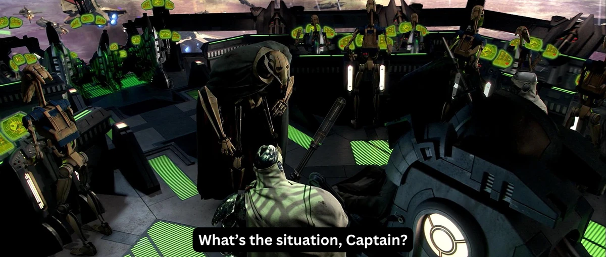 What's the situation, Captain? | General Grievous Wiki | Fandom