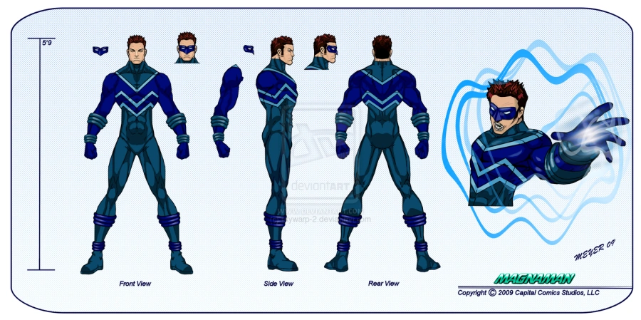 Magnaman | Capital Comics Studios Wiki | Fandom