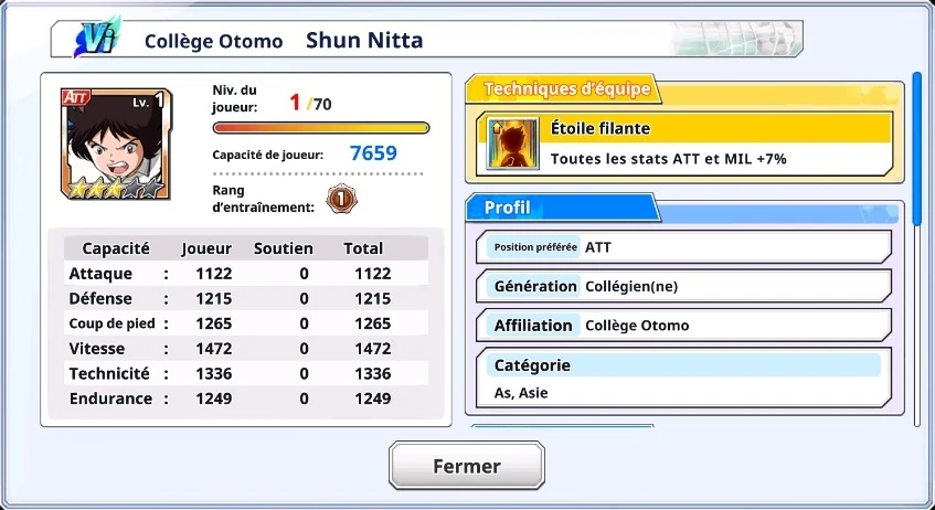 Shun Nitta (Collège) | Wiki Captain Tsubasa Zero Fr | Fandom