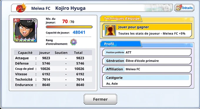 Kojiro Hyuga - (Primaire - Meiwa FC) | Wiki Captain Tsubasa Zero Fr ...