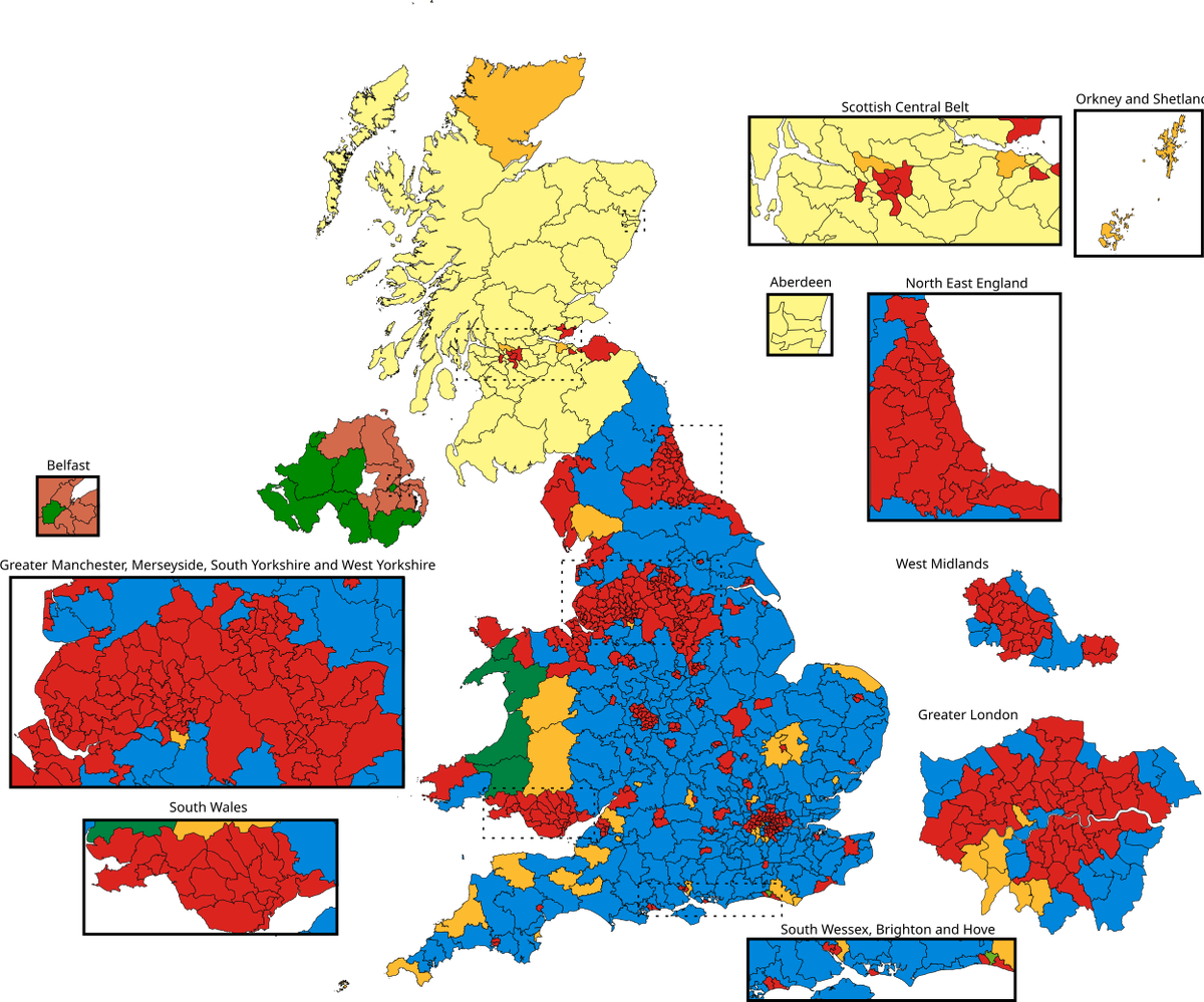 2105 United Kingdom General Election | Captain Matthew Casey's Aviation ...