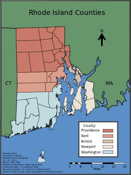 List of Rhode Island Counties | Captain Matthew Casey's Aviation Wiki ...