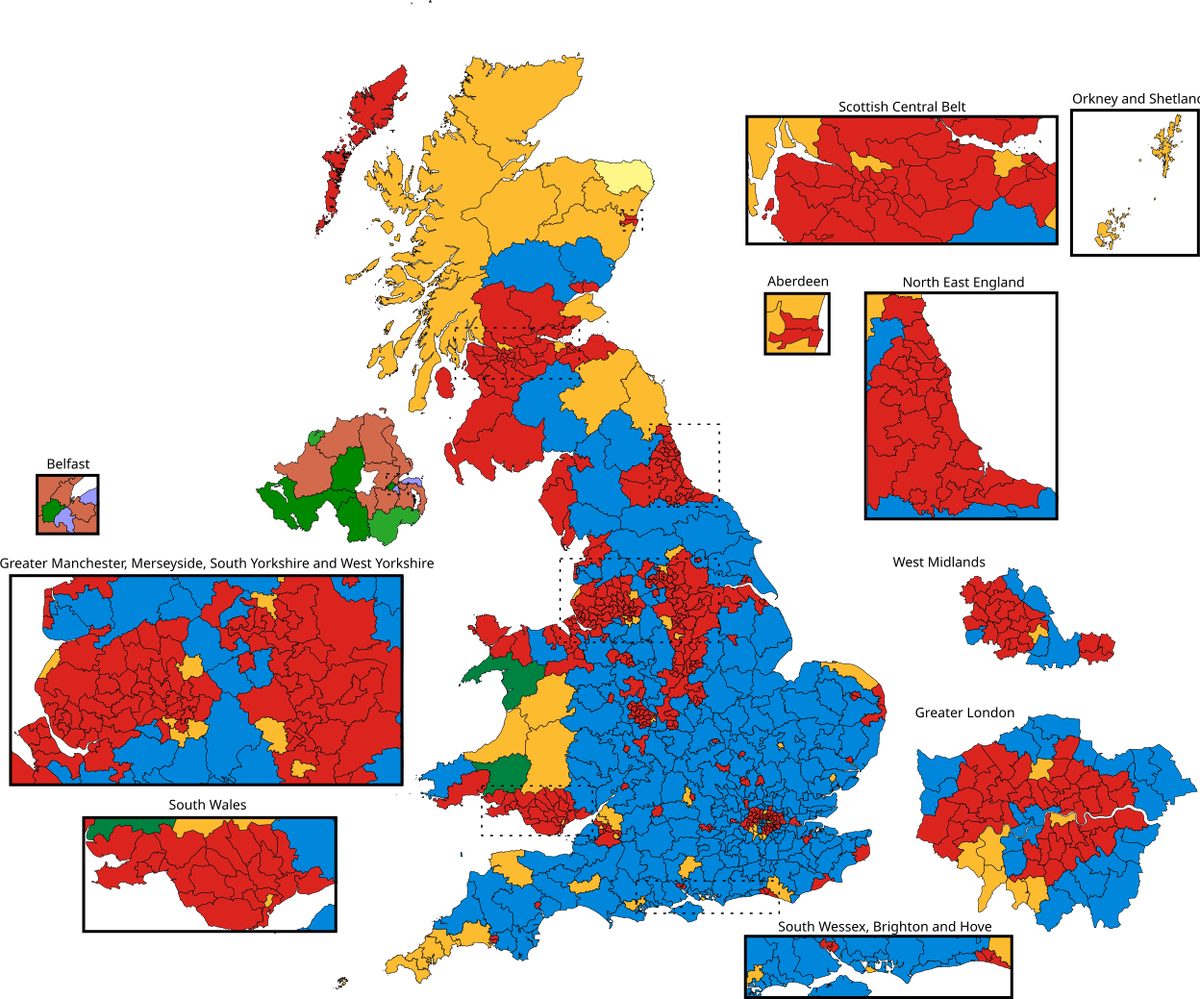 2005 United Kingdom General Election | Captain Matthew Casey's Aviation ...