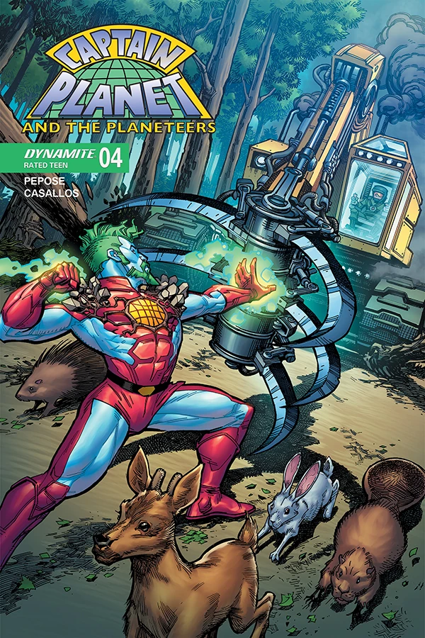 Captain Planet and the Planeteers (Dynamite)/Issue 4 | Captain Planet ...