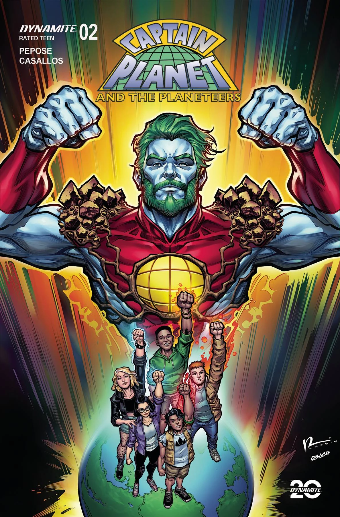 Captain Planet and the Planeteers (Dynamite)/Issue 2 | Captain Planet ...