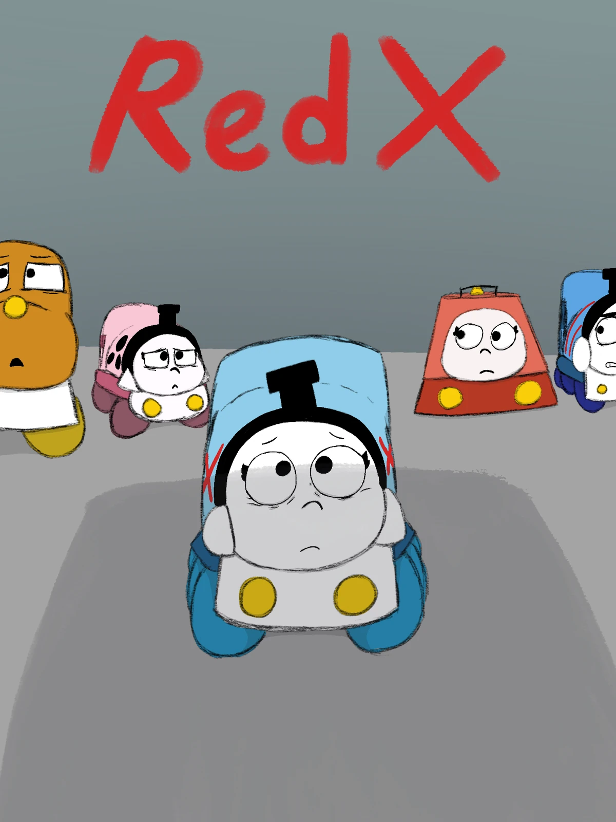 Red X | CaptainRainbowComics Wiki | Fandom