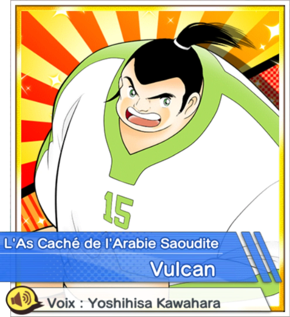 Vulcan - L'as caché de l'Arabie Saoudite | Wiki Captain Tsubasa | Fandom