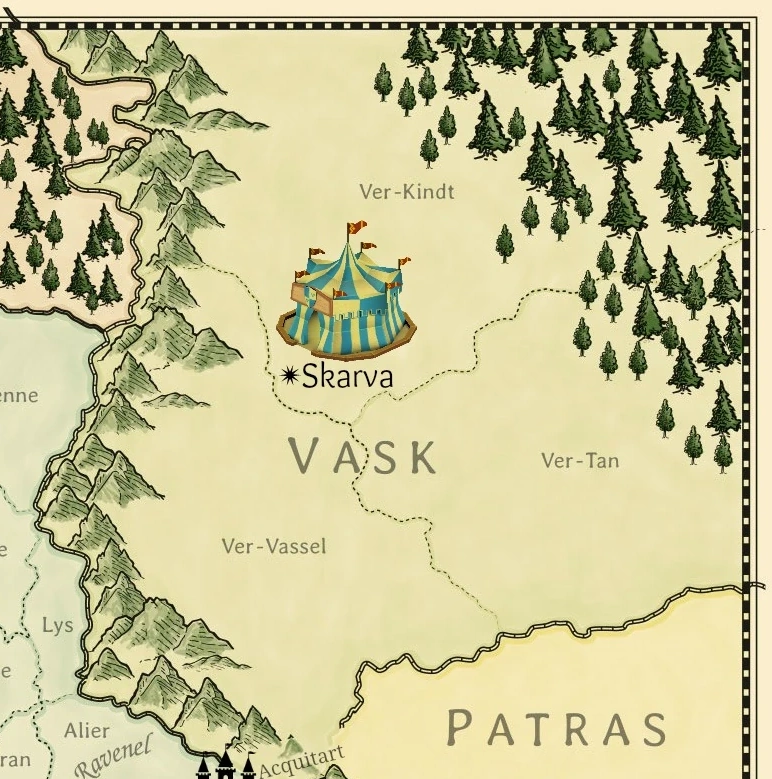 Vask | Captive Prince Wiki | Fandom