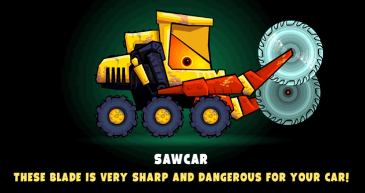 Sawcar | Car Eats Car Wiki | Fandom