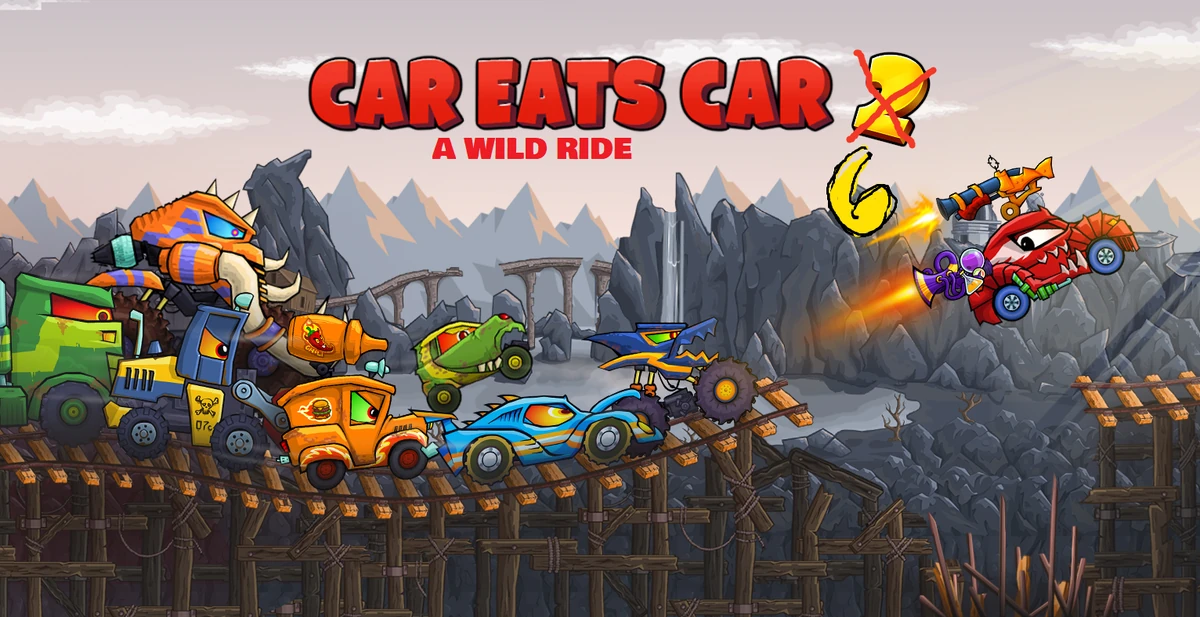 Car eats Car 6: a wild ride. | Car Eats Car Wiki | Fandom