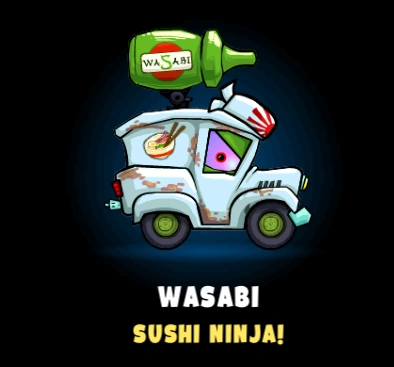 Wasabi | Car Eats Car Wiki | Fandom