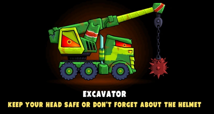 Excavator | Car Eats Car Wiki | Fandom