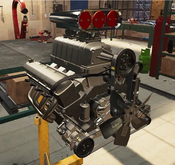 V8 Supercharged Engine