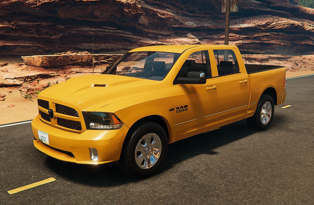Ram 1500 Yellow Sport | Car Mechanic Simulator 2021 Wiki | Fandom